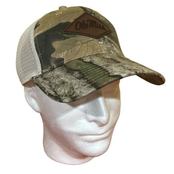 Colosseum | Accessories | Realtree Ole Miss Camo Trucker Green White ...